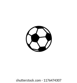 Soccer Ball Simple Icon Stock Vector (Royalty Free) 1176474307 ...