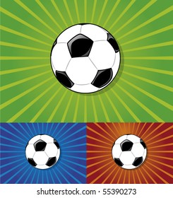 Soccer Ball Zoom Stock Vector (Royalty Free) 55390273 | Shutterstock