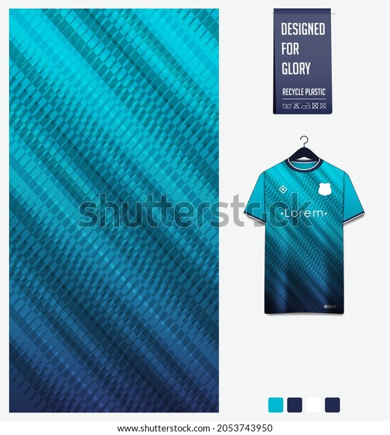 Soccer Jersey Pattern Design Geometric Pattern Stock Vector (Royalty ...