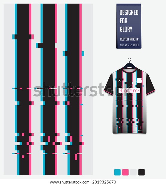Soccer jersey pattern design. Stripe pattern on white background for ...