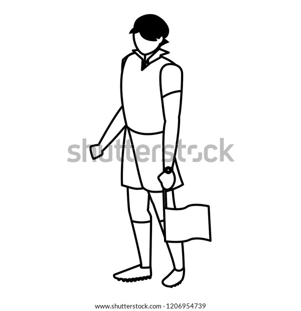Soccer Referee Design Stock Vector (Royalty Free) 1206954739 | Shutterstock