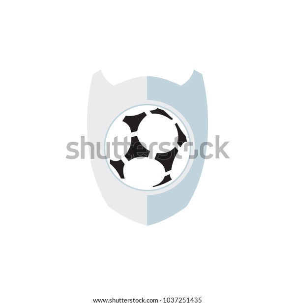 Soccer Shield Logo Icon Design Stock Vector (Royalty Free) 1037251435 ...