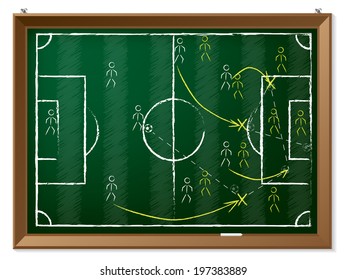 Football Scheme Bitmap Copy 库存插图 69303760 | Shutterstock