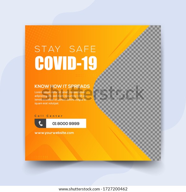 Social Awareness Square Social Media Post Stock Vector (Royalty Free ...