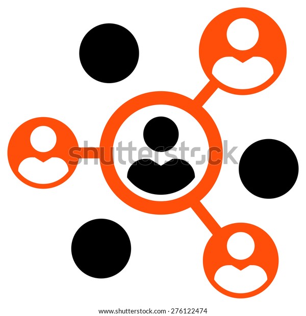 Social Connections Icon Stock Vector (Royalty Free) 276122474