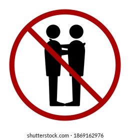 Vektor Stok Prohibition Sign Public Transport No Sexual (Tanpa Royalti ...
