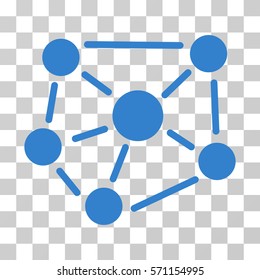 Social Graph Icon Vector Illustration Style Stock Vector (Royalty Free ...