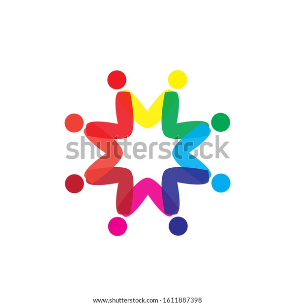 Social Logo Vector Illustration Designed Show Stock Vector (Royalty ...