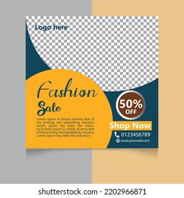 Social Media Ads Post Design Stock Vector (Royalty Free) 2202966871 ...