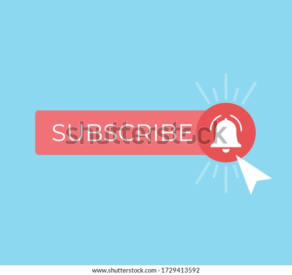 Social Media Background Subscribe Template Subscribe Stock Vector ...