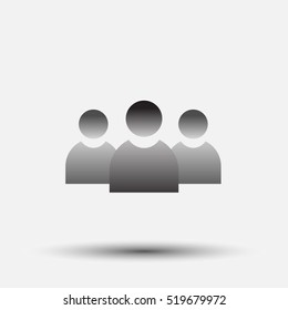 People Group 7 Persons Friendship Teamwork Stock Vector (Royalty Free ...