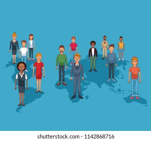Social Network People Stock Vector (Royalty Free) 1142868716 | Shutterstock