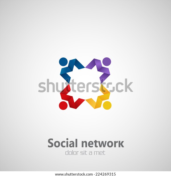 Social People Icon Stock Vector (Royalty Free) 224269315 | Shutterstock
