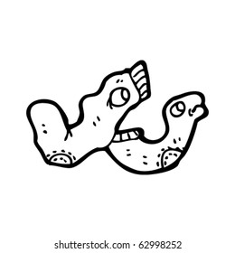 Sock Monsters Cartoon Stock Vector (Royalty Free) 62998252 | Shutterstock