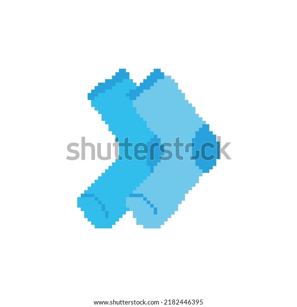 Socks Pixel Art Sock 8 Bit: เวกเตอร์สต็อก (ปลอดค่าลิขสิทธิ์) 2182446395 ...