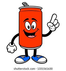 Soda Can Mascot Trophy Vector Cartoon: เวกเตอร์สต็อก (ปลอดค่าลิขสิทธิ์ ...
