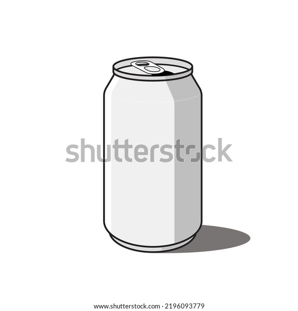 Soda Cola Coke Blank Can Cartoon Stock Vector (Royalty Free) 2196093779 ...