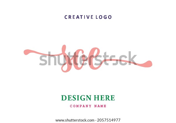 Soe Lettering Logo Simple Easy Understand Stock Vector (Royalty Free ...