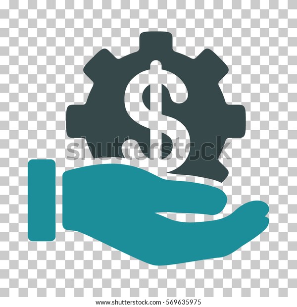 Soft Blue Development Service Toolbar Icon Stock Vector (Royalty Free ...