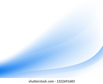 Soft Blue White Abstract Background Illustration Stock Vector (Royalty ...