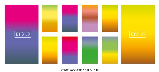 Vektor Stok Soft Color Background Soft Color Gradients (Tanpa Royalti ...