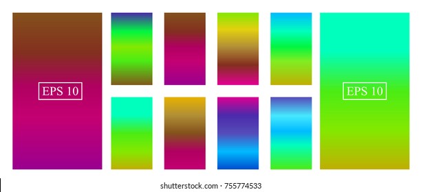 Vektor Stok Soft Color Background Soft Color Gradients (Tanpa Royalti ...