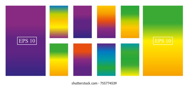 Vektor Stok Soft Color Background Soft Color Gradients (Tanpa Royalti ...
