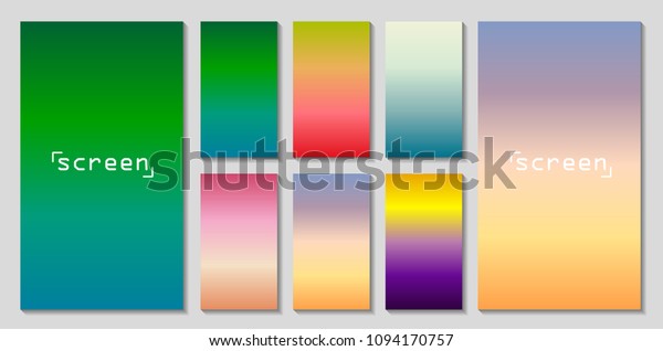 Soft Color Background Soft Color Gradients Stock Vector (Royalty Free ...