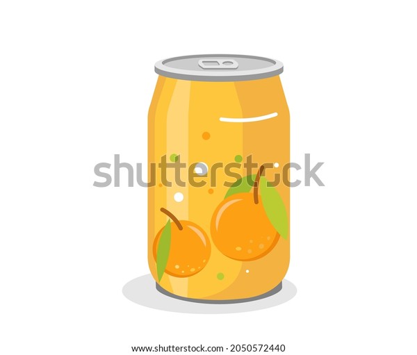 Soft Drink Cartoon Pink Can Vector Stock Vector (Royalty Free ...