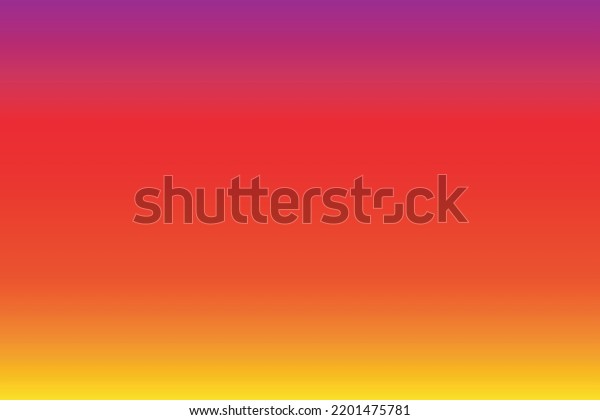 Soft Gradient Background Sunside Themed Design Stock Vector (Royalty ...