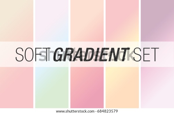 Soft Pastel Colorful Background Gradient Texture Stock Vector (Royalty ...