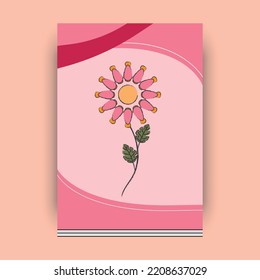 Soft Pink Color Notebook Diary Design Stock Vector (Royalty Free ...