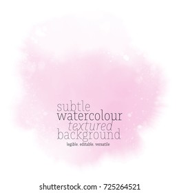 Soft Pink Watercolor Stock Vector (Royalty Free) 725264521 | Shutterstock