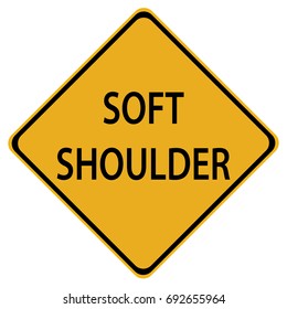 344 imágenes de Soft shoulder sign - Imágenes, fotos y vectores de ...