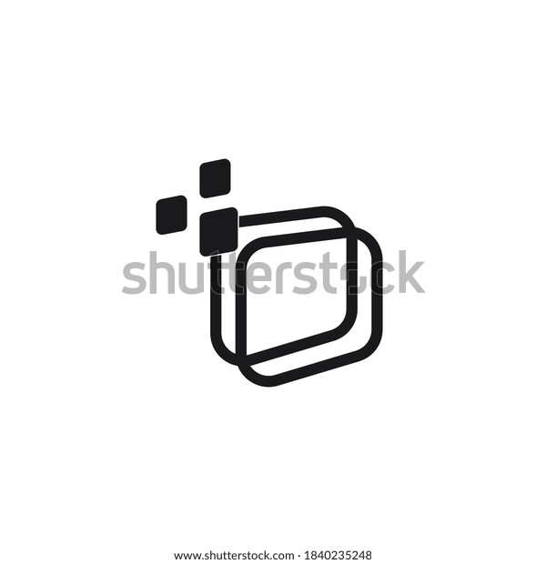 Software Logo Black Eye Logo Line Stock Vector (Royalty Free ...
