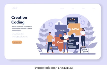 7,242 Software Development People Banner Image Images, Stock Photos ...
