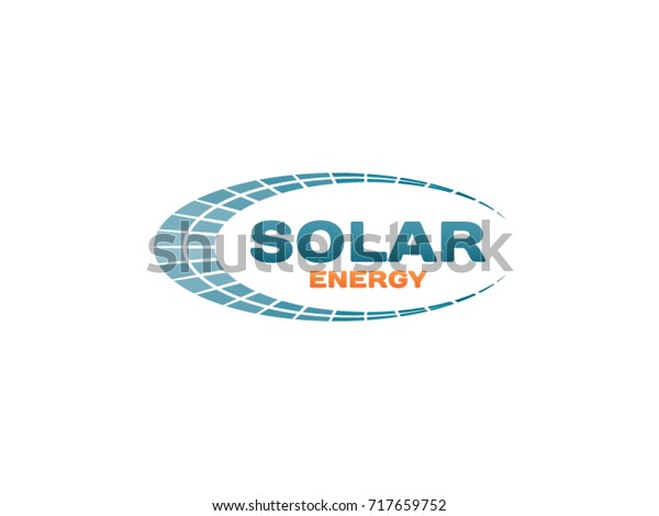 Solar Energy Vector Logo Stock Vector (Royalty Free) 717659752 ...