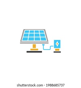 Solar Panel Control Box Icon Eps: เวกเตอร์สต็อก (ปลอดค่าลิขสิทธิ์ ...