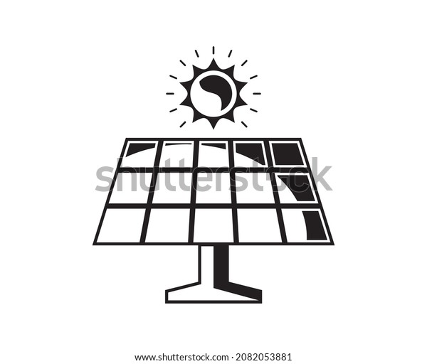 Solar Panel System Technology Solar Photovoltaic Stock Vector (Royalty ...