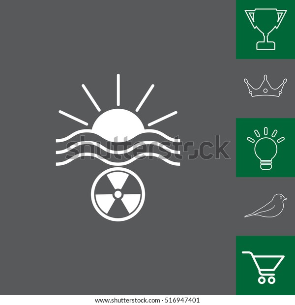 Solar Radiation Icon Blue Sun Rays: เวกเตอร์สต็อก (ปลอดค่าลิขสิทธิ์ ...