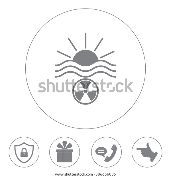 Solar Radiation Icon Blue Sun Rays: เวกเตอร์สต็อก (ปลอดค่าลิขสิทธิ์ ...