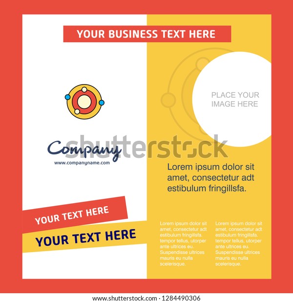 Solar System Company Brochure Template Vector Stock Vector (Royalty ...