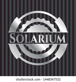 Solarium Silver Emblem Vector Illustration Mosaic Stock Vector (Royalty ...