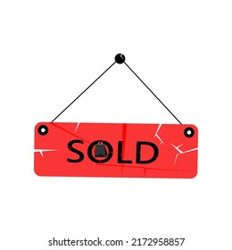 Sold Icon Sold Sign Symbol Vector Stock Vector (Royalty Free ...