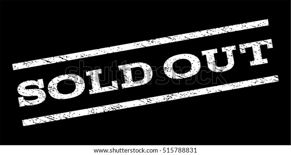 Sold Out Watermark Stamp Text Caption Stock Vector (Royalty Free ...