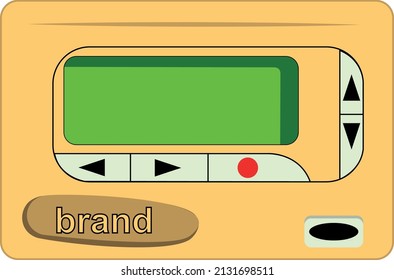 Pager Stock Vectors, Images & Vector Art | Shutterstock