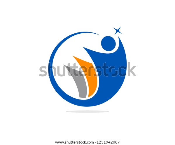 Some People Reach Increase Ability Logo Stock Vector (Royalty Free ...