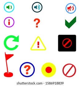 Some Useful Sign Vector Design Stock Vector (Royalty Free) 1586918839 ...