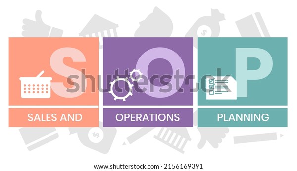 Sop Sales Operations Planning Acronym Business: เวกเตอร์สต็อก (ปลอดค่า ...