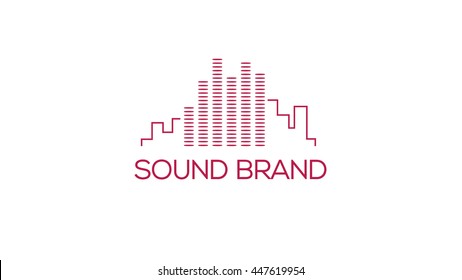 Sound Brand Vector Logo Design Sound Stock Vector (Royalty Free ...